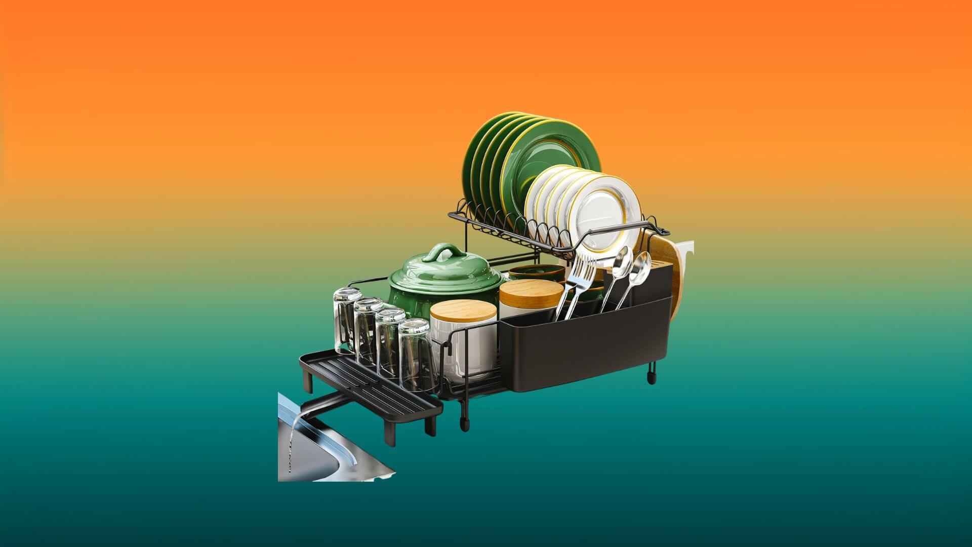 12 Best Dish Racks for Crowded Kitchens in 2025 | Renovated